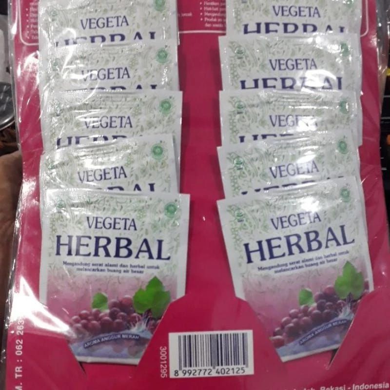 Jual Vegeta herbal sachet untuk melancarkan Bab | Shopee Indonesia