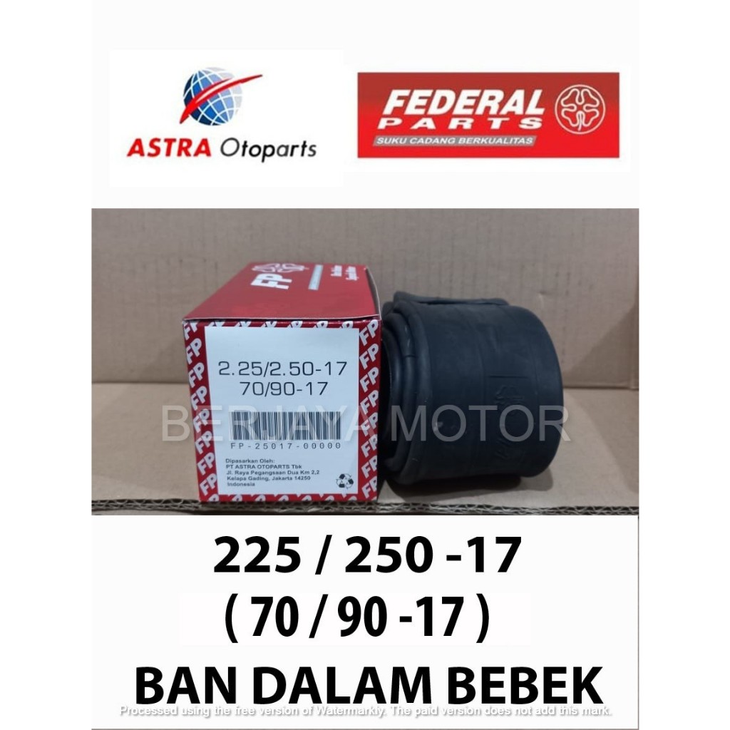 Jual BAN DALAM FEDERAL MOTOR MATIC BEBEK VARIASI UKURAN | Shopee Indonesia