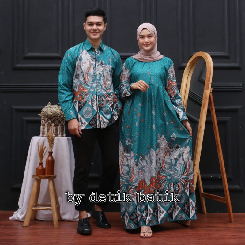 Jual Bajucouple batik harga sepasang sarimbit batik keluarga | Shopee ...