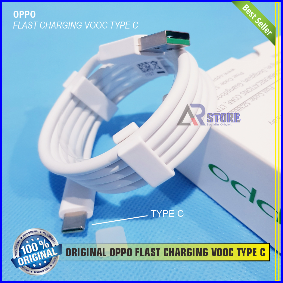 Jual Kabel Data Oppo Reno 5 Reno 5F Reno 5 5G Ori 100% USB Super Vooc ...