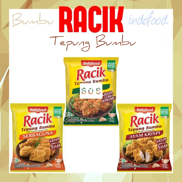 Jual 《OS3》 Tepung Bumbu Racik Indofood sachet 75 gram | Shopee Indonesia