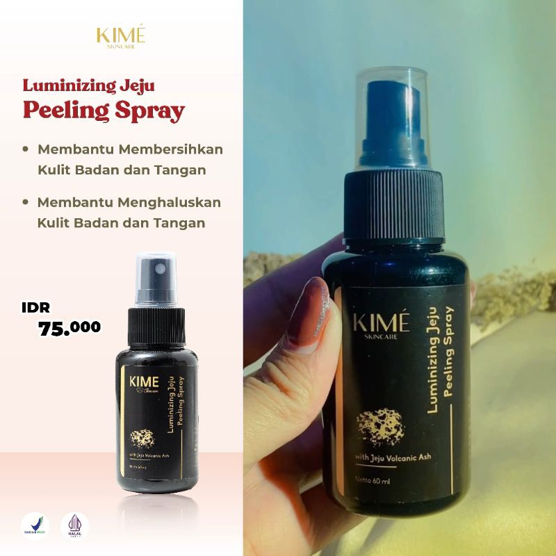 Jual PEELING SPRAY KIME SKINCARE | PILING SPRAY KIME | PELLING SCRUB ...