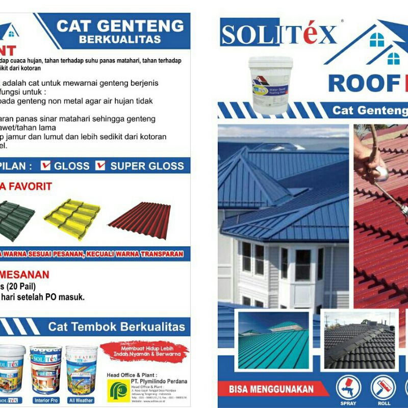 Jual Cat Genteng Solitex 25 Kg | Shopee Indonesia