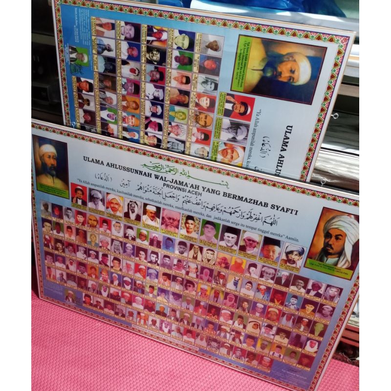 Jual POSTER ULAMA ACEH / ULAMA KHARISMATIK ACEH (UK. 100x70 cm ...