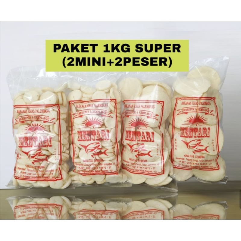 Jual Paket 1 Kg Super (2 Mini+ 2 Peser) | Shopee Indonesia
