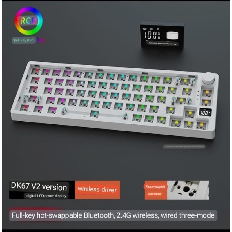 Jual Keyboard Barebone Kit DK 67 V2 | Shopee Indonesia