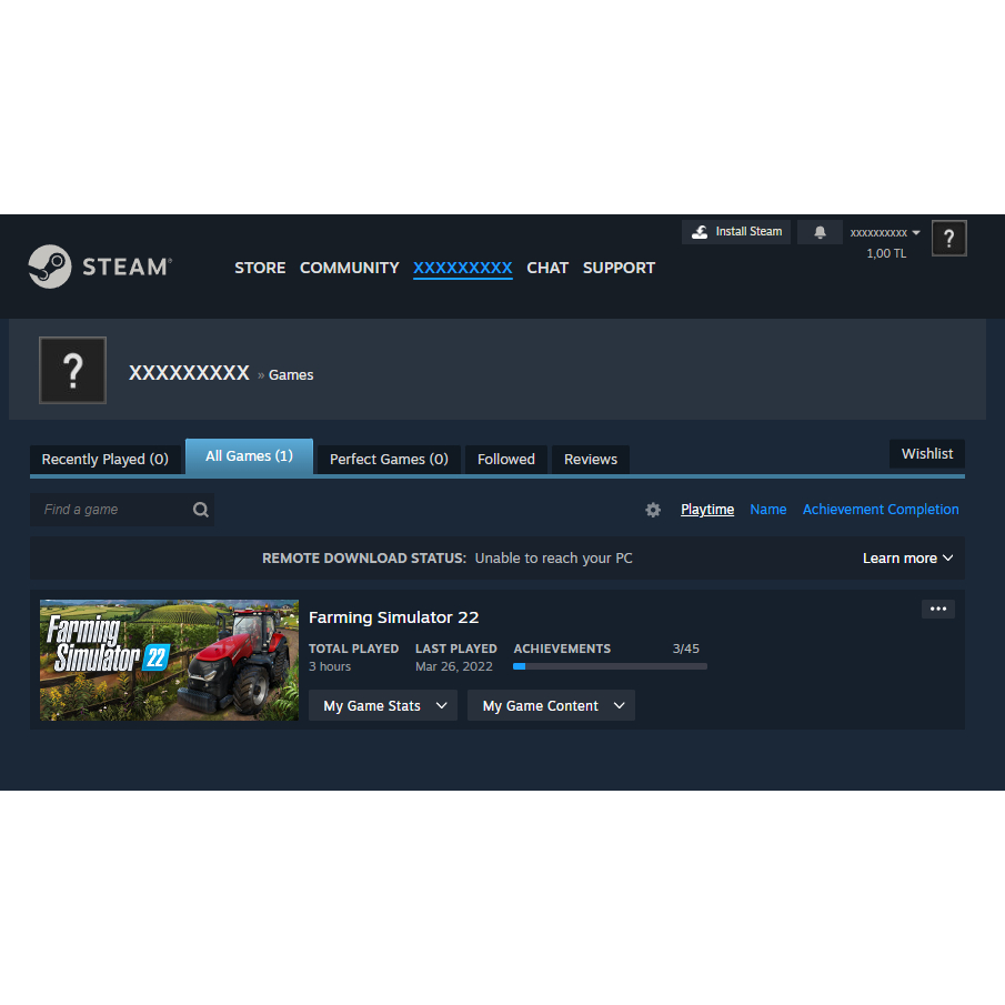 Jual Akun Steam Turki Akun Steam Argentina TL ARS Polos Bonus Saldo Random Game Full Akses ...