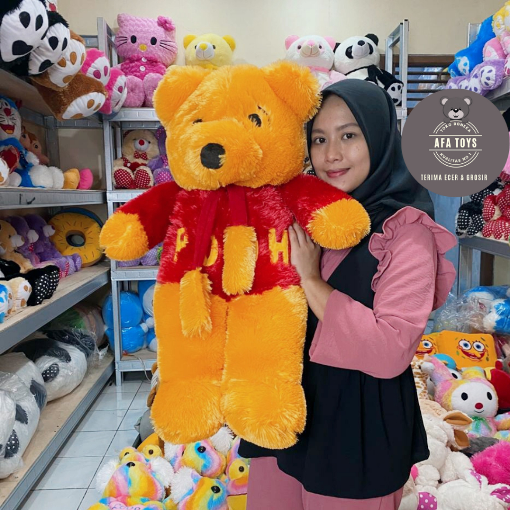 Jual Boneka The Pooh XL 70 CM | Shopee Indonesia