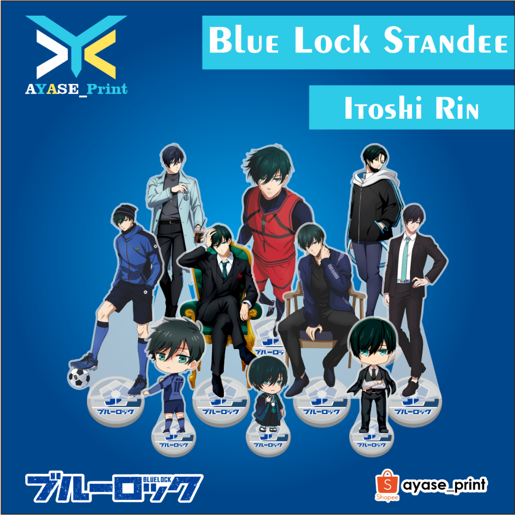 Jual Standee Akrilik BLUE LOCK ITOSHI RIN | Shopee Indonesia