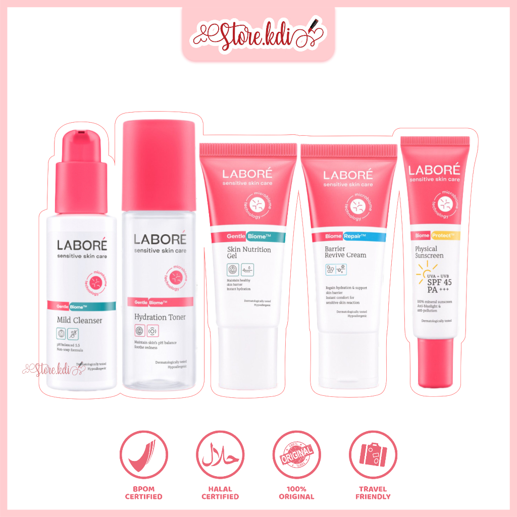 Jual LABORE Complete Gentle - Paket Perawatan Lengkap Kulit Sensitif ...