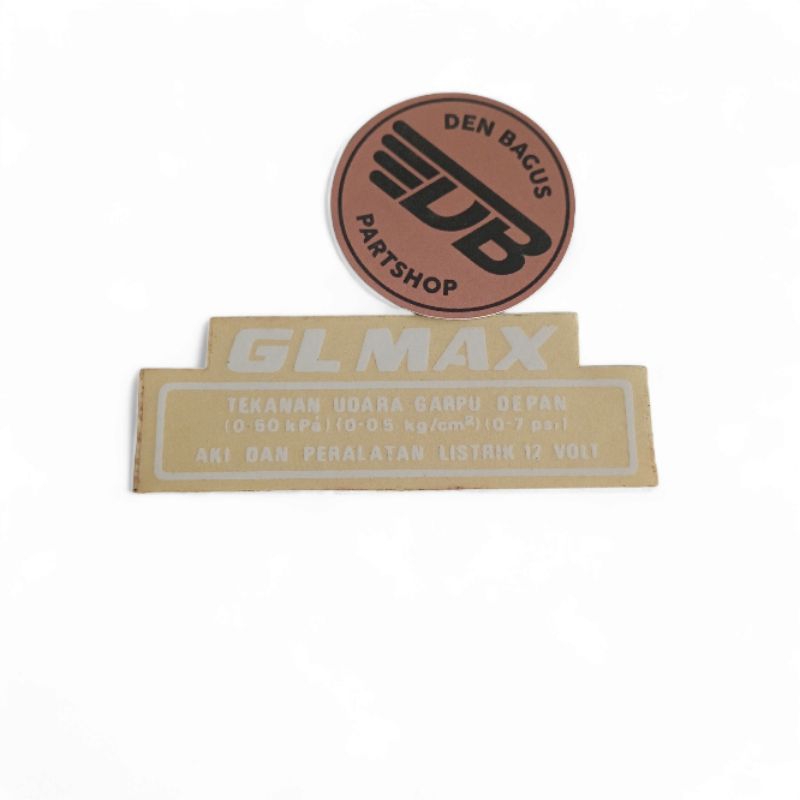 Jual STIKER STICKER LABEL PELENGKAP DETAIL TEKANAN GARPU DEPAN AKI DAN ...