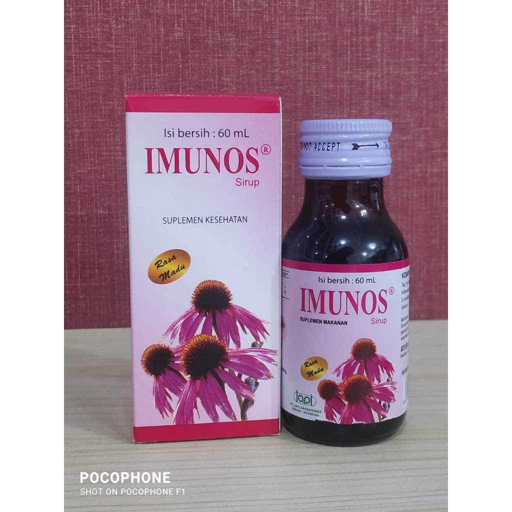 Jual IMUNOS SIRUP 60 ml (rasa madu) | Shopee Indonesia