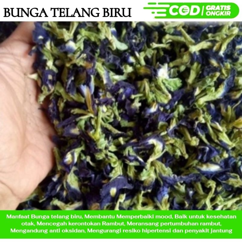 Jual Bunga telang kering 1kg | Shopee Indonesia