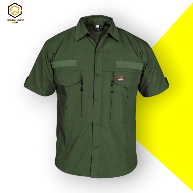 Jual (BEST SELLER) KEMEJA PRIA TACTICAL W-TAC LENGAN PENDEK / BAJU ...