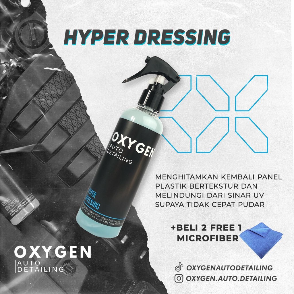 Jual HYPER DRESSING | OXYGEN AUTO DETAILING | Penghitam Mobil Efek Wet ...