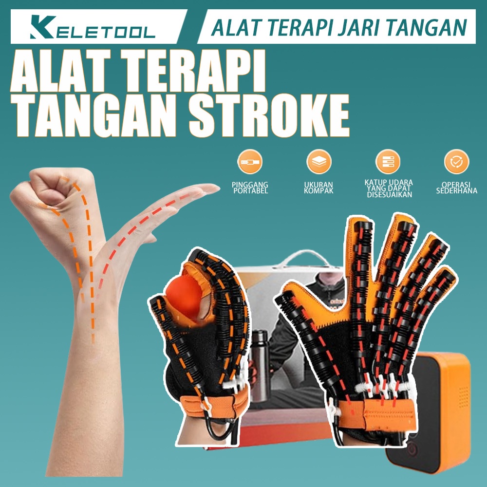 Jual ⭐Garansi⭐Alat terapi jari tangan Robot Terapi Pemulihan Jari ...