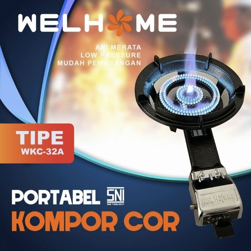 Jual Kompor Cor / Komersial Gas Tungku Api Besar Low Pressure WELHOME ...