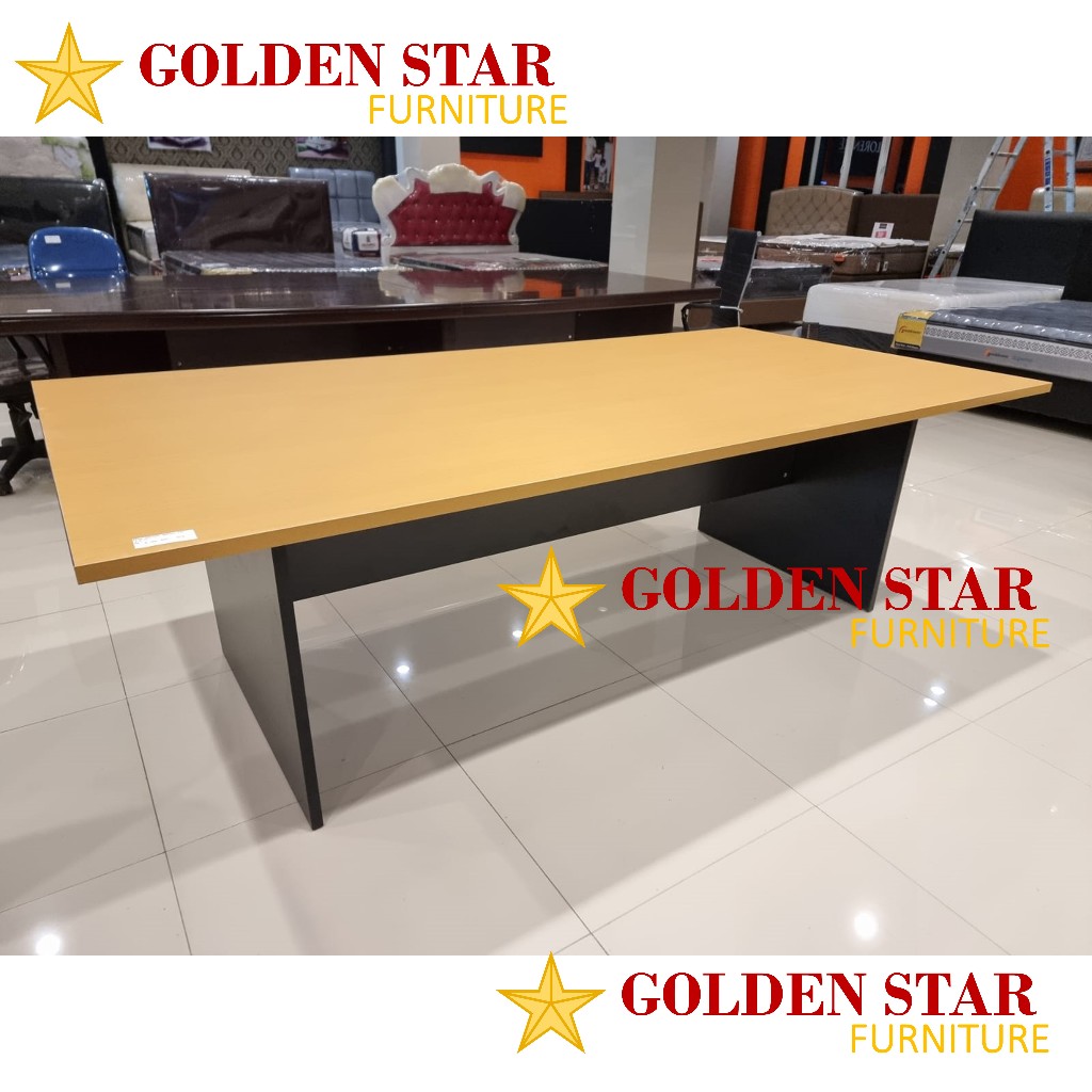 Jual Meja Meeting Rapat PVC Golden 240 CM KOTAK 2,4 Meter | Shopee ...
