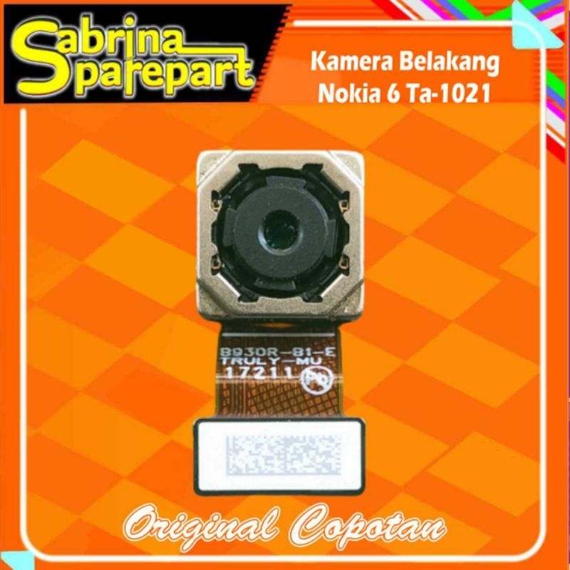Jual Kamera Belakang Utama Nokia 6 Ta-1021 Original copotan | Shopee ...