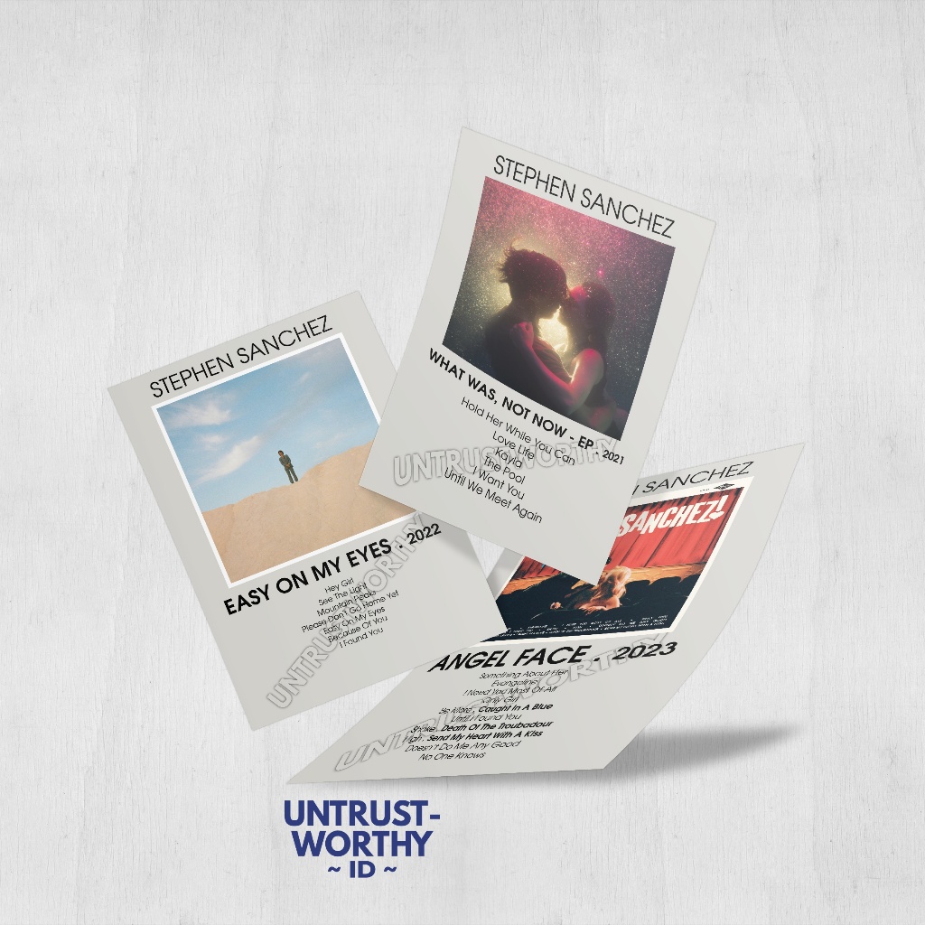 Jual Poster Stephen Sanchez Album dan EP Ukuran A5 (3pcs) | Shopee ...