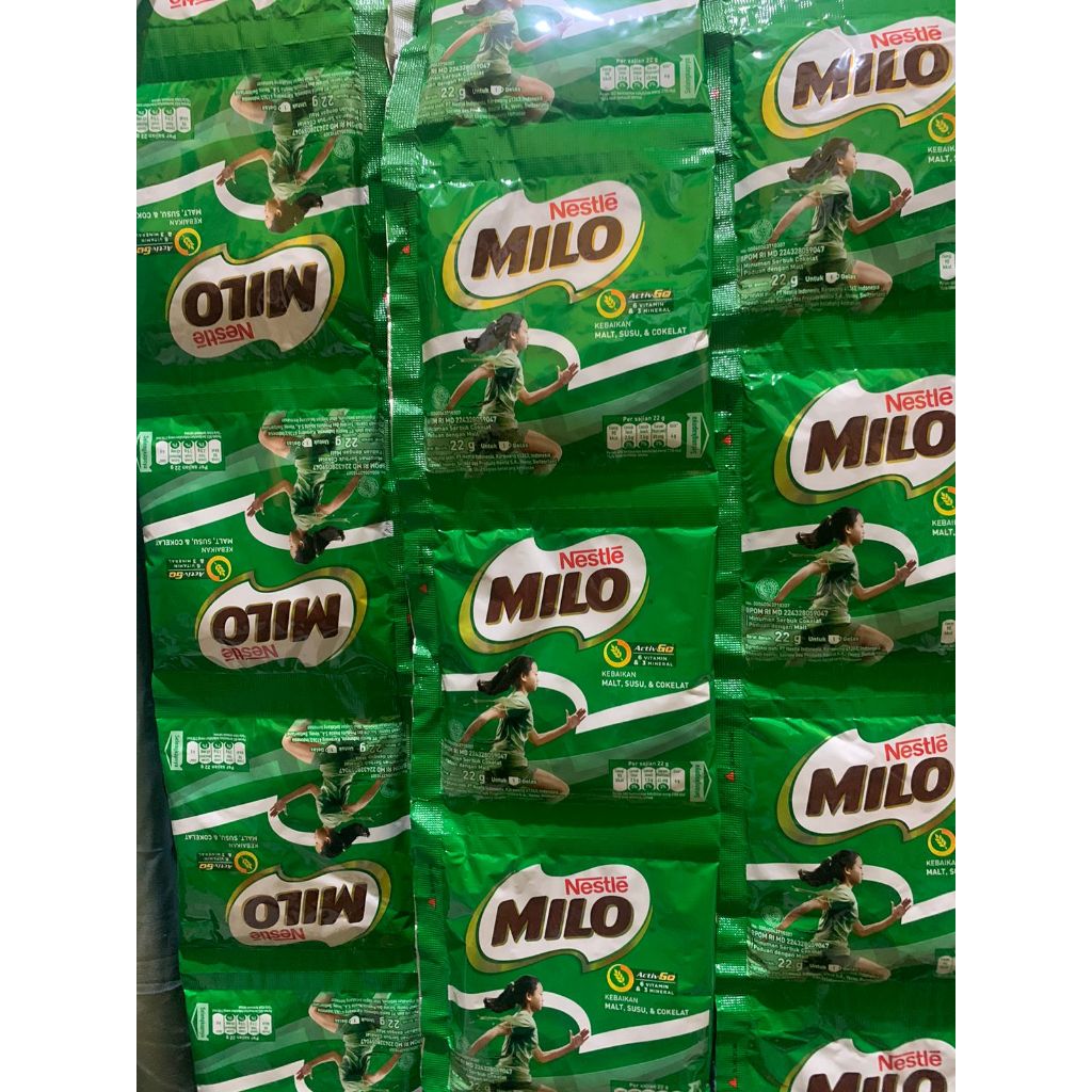 Jual Susu milo sachet 22 gram isi 10 sachet | Shopee Indonesia