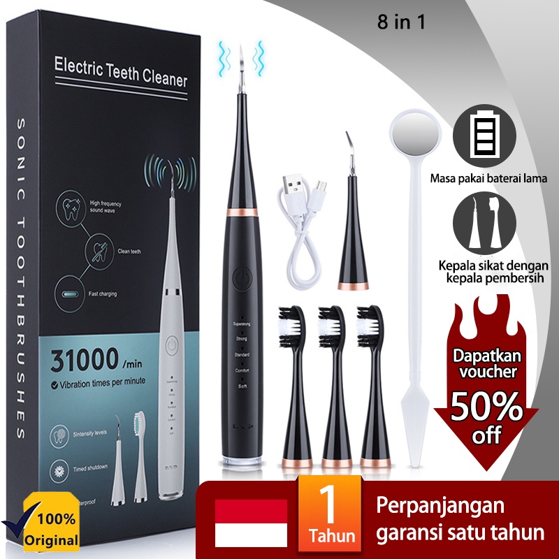 Jual Epic Finds 2 IN 1 Tool Dental Scaler Electric Ultrasonic ...