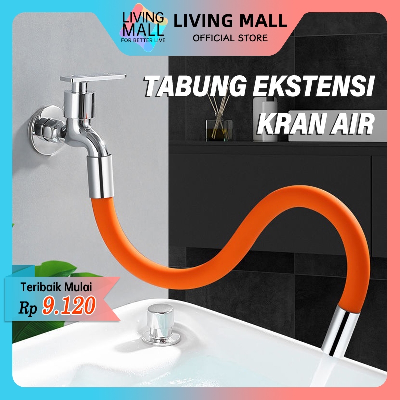 Jual Sambungan Kran Air Flexible 20cm 30cm / Tabung Ekstensi Kran Air ...