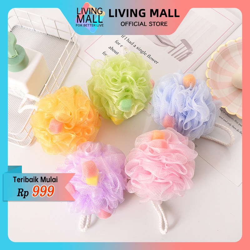 Jual Spons Mandi 50 Gram / Bath Sponge Single Warna / Spon Mandi ...