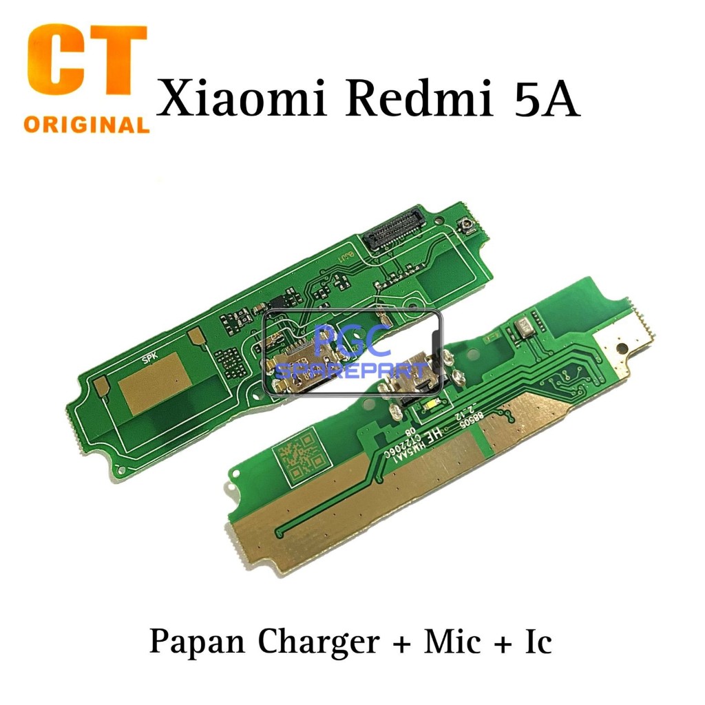 Jual Original CT Ada IC - Papan PCB Charger + Mic Xiaomi Redmi 5A / MCG3B / MCI3B - Flexible ...