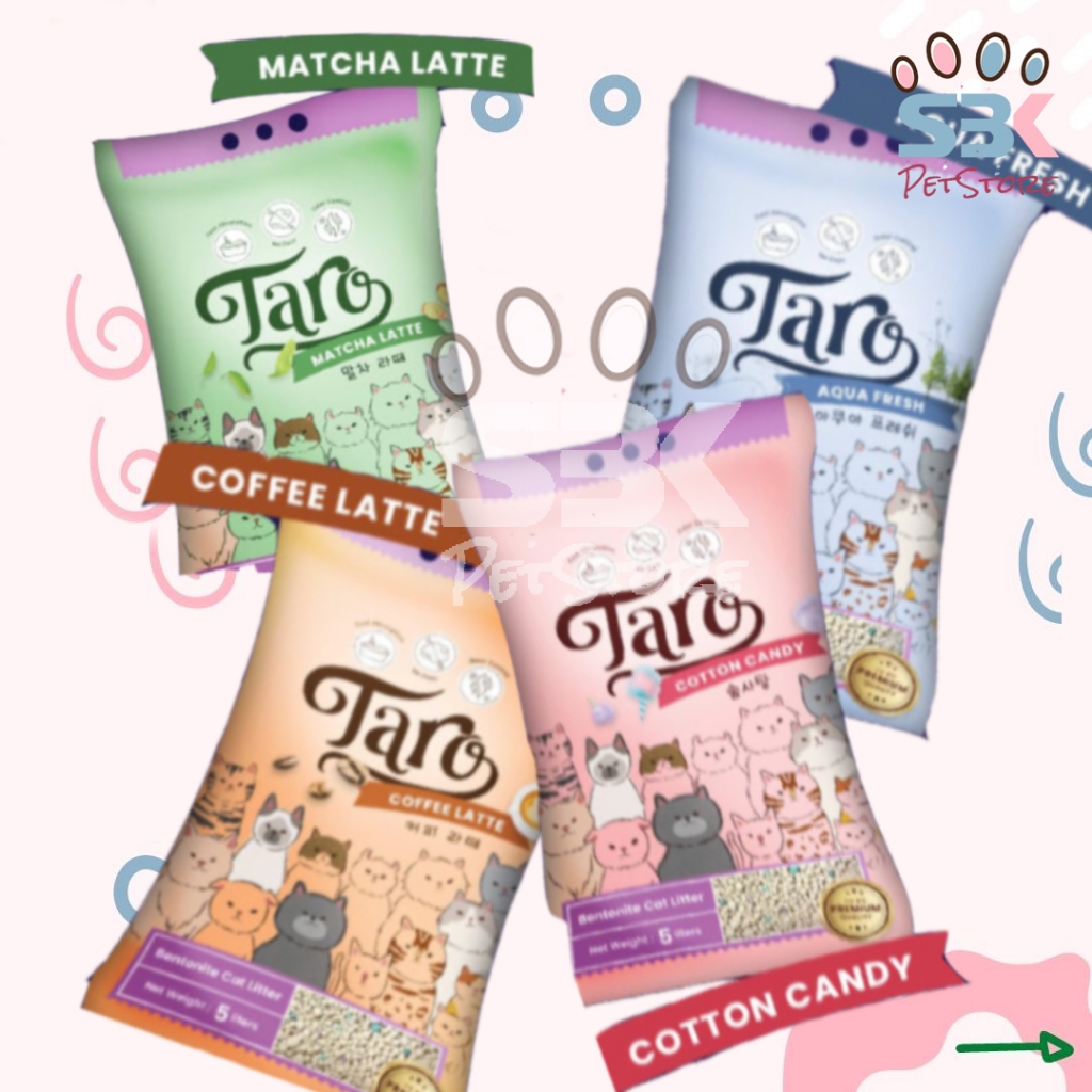 Jual Taro 10 Litter Bentonite Pasir Kucing Gumpal Wangi | Shopee Indonesia