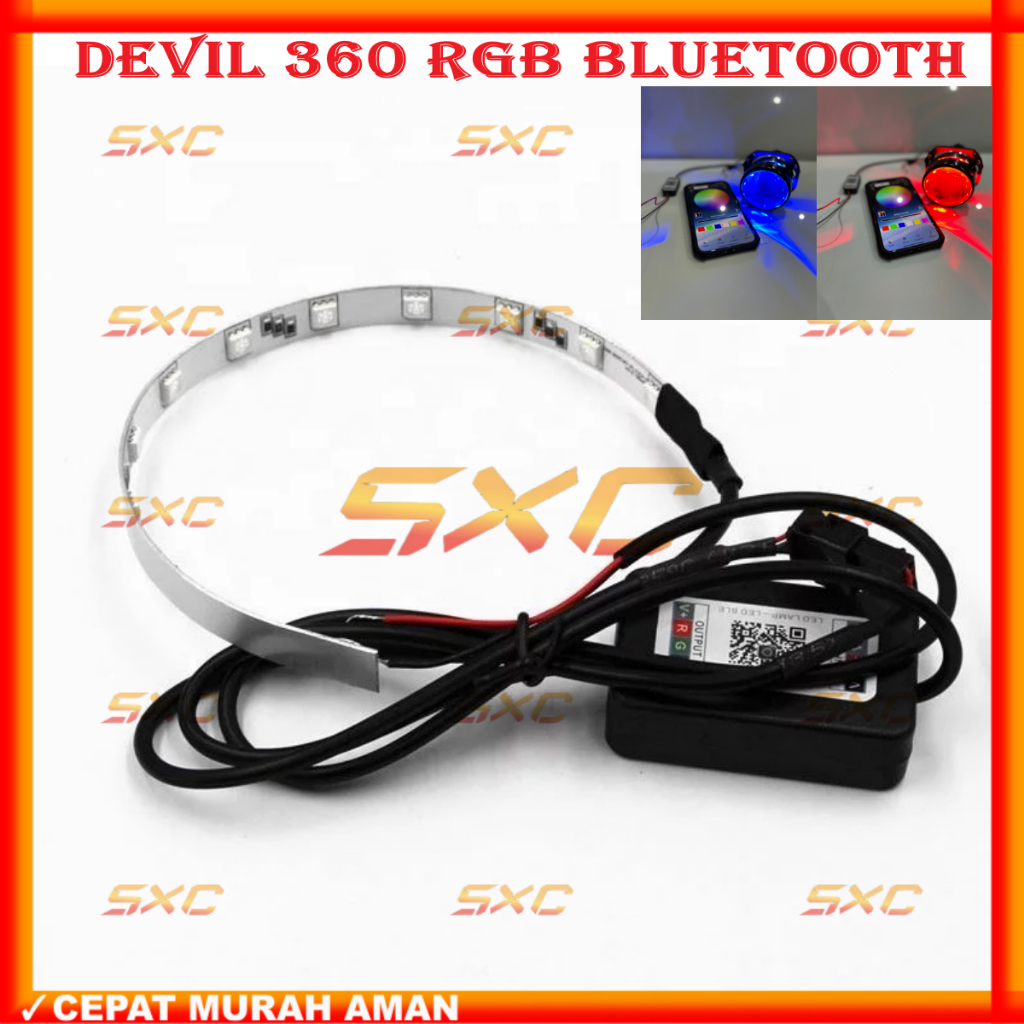 Jual ORIGINAL Devil 360 RGB BLUETOOTH MODUL CONTROLLER APPS BLUETOOTH ...