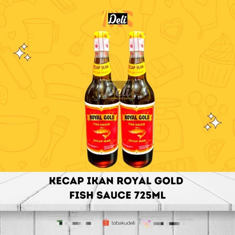 Jual Royal Gold Fish Sauce Minyak Kecap Ikan 725ml | Shopee Indonesia