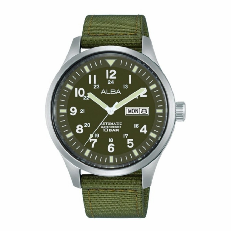 Jual ALBA AL4217X1-Jam Tangan Pria Analog AUTOMATIC Original-Garansi ...