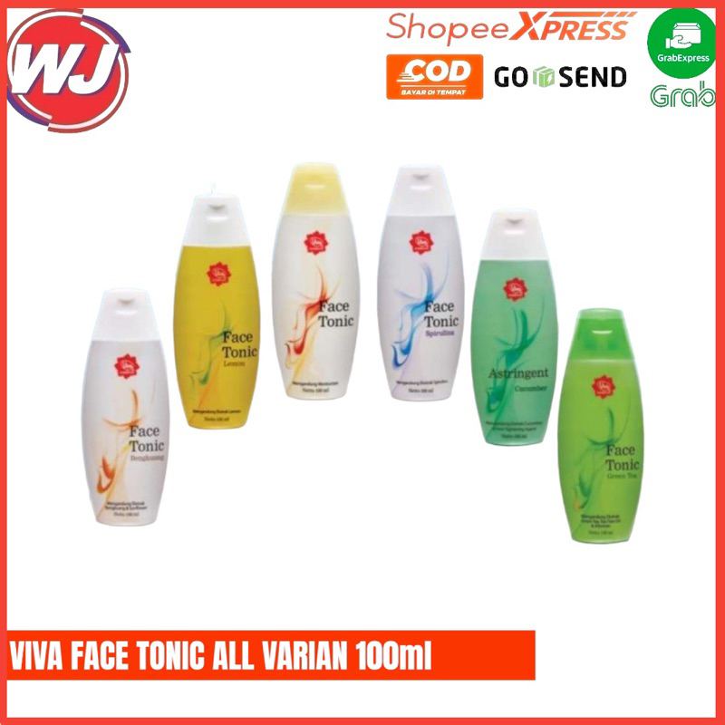 Jual VIVA FACE TONIC ALL VARIAN 100ml | Shopee Indonesia