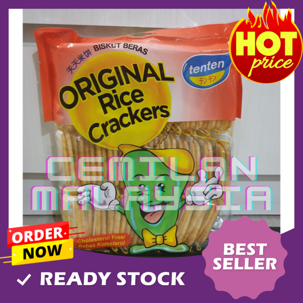 Jual TENTEN CRACKERS ORIGINAL & CORN CHEESE | Shopee Indonesia