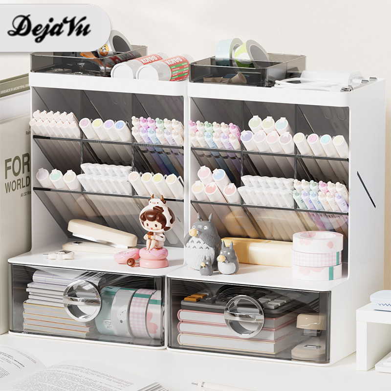Jual Dejavu Kotak Organizer Meja Rak Holder Pencil Pulpen Laci ...