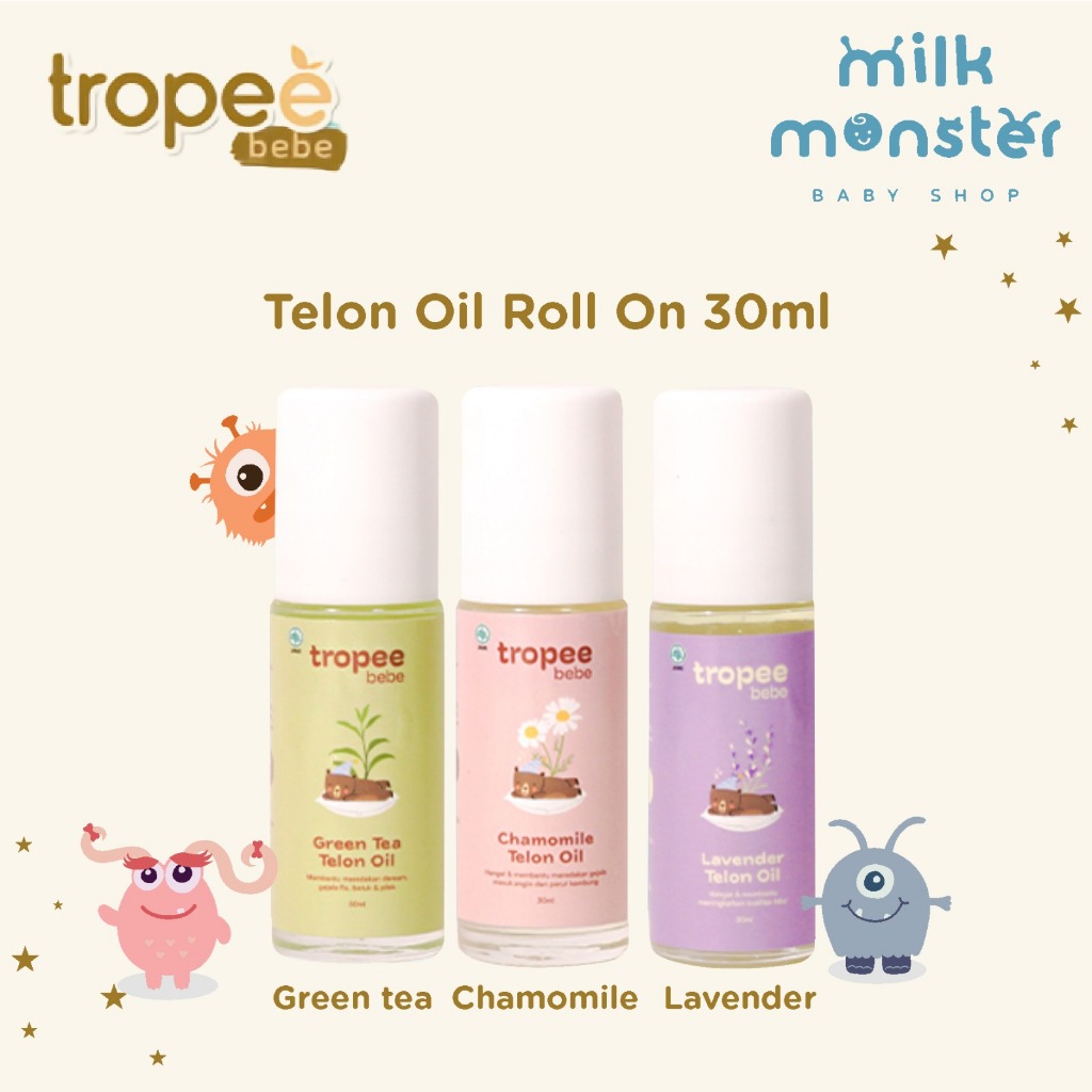 Jual Tropee Bebe Telon Oil Roll On 30ml / Minyak Telon Roll on | Shopee Indonesia