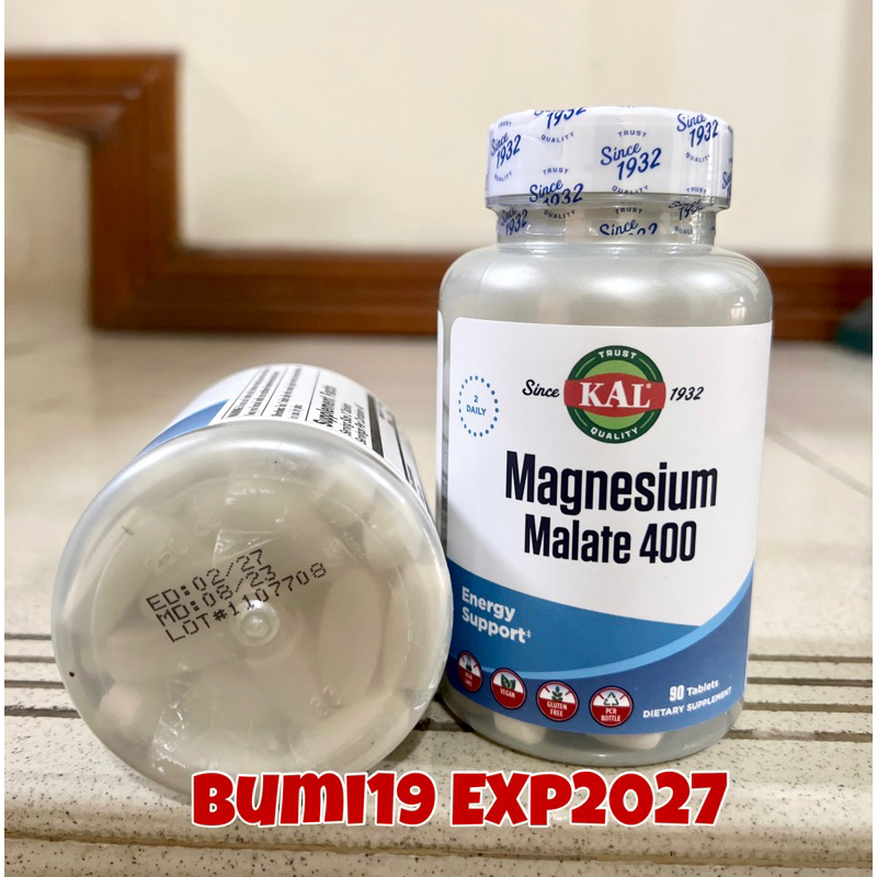 Jual Kal magnesium malate 400mg 90 tablet | Shopee Indonesia