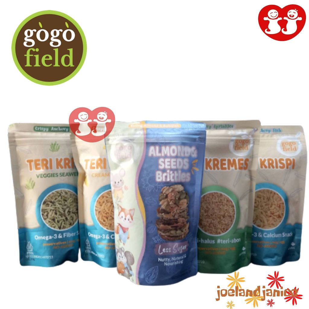 Jual Gogofield Teri Krispi Mpasi / Almond & Seeds / King Salmon ...