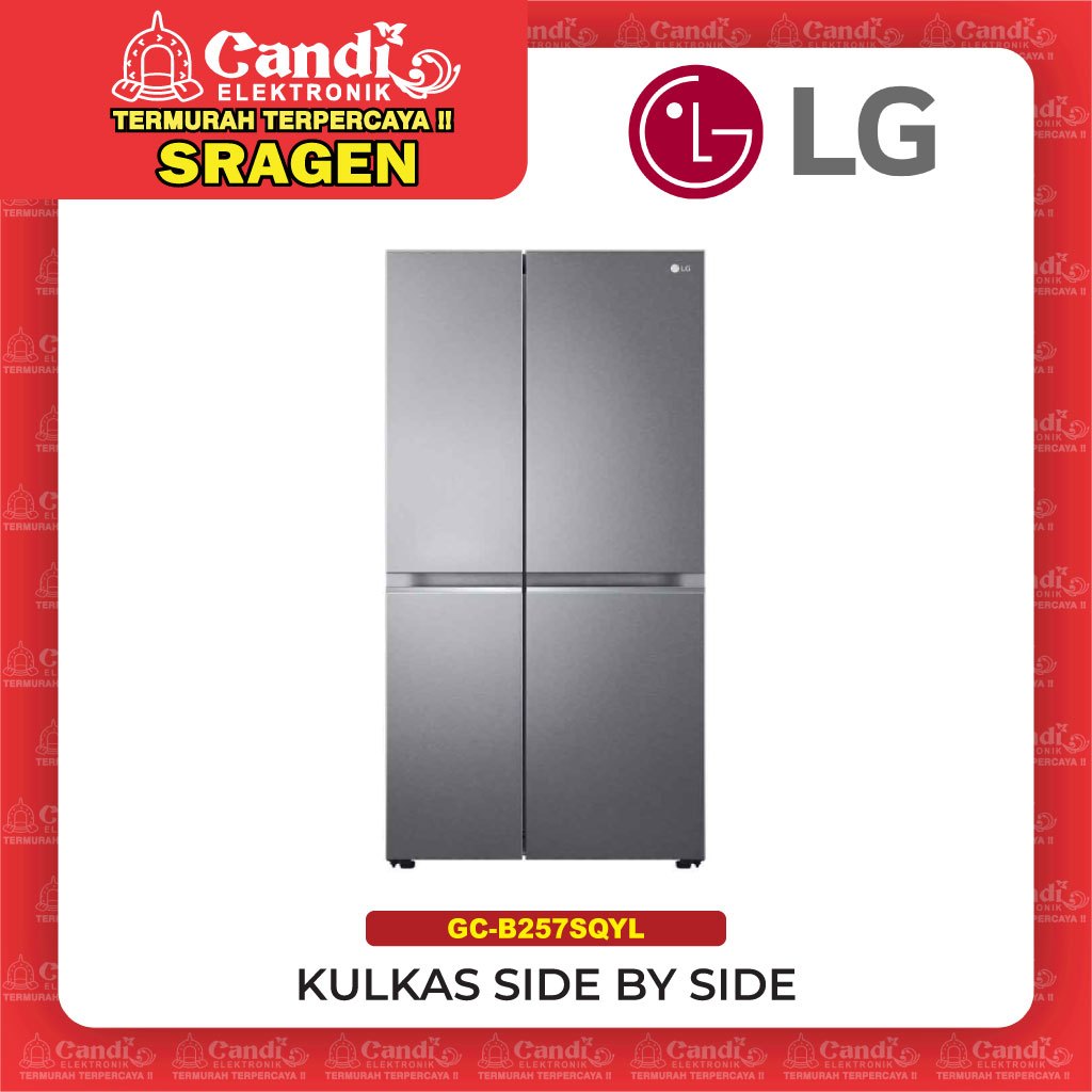 Jual LG Kulkas Side by Side 647 Liter Smart Inverter - GC-B257SQYL | Shopee Indonesia