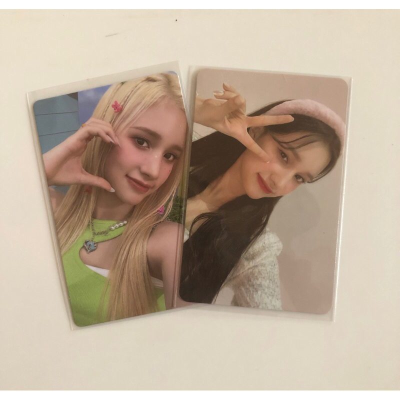 Jual OFFICIAL PHOTOCARD HUENING BAHIYYIH FIRST IMPACT DOUBLAST | Shopee Indonesia