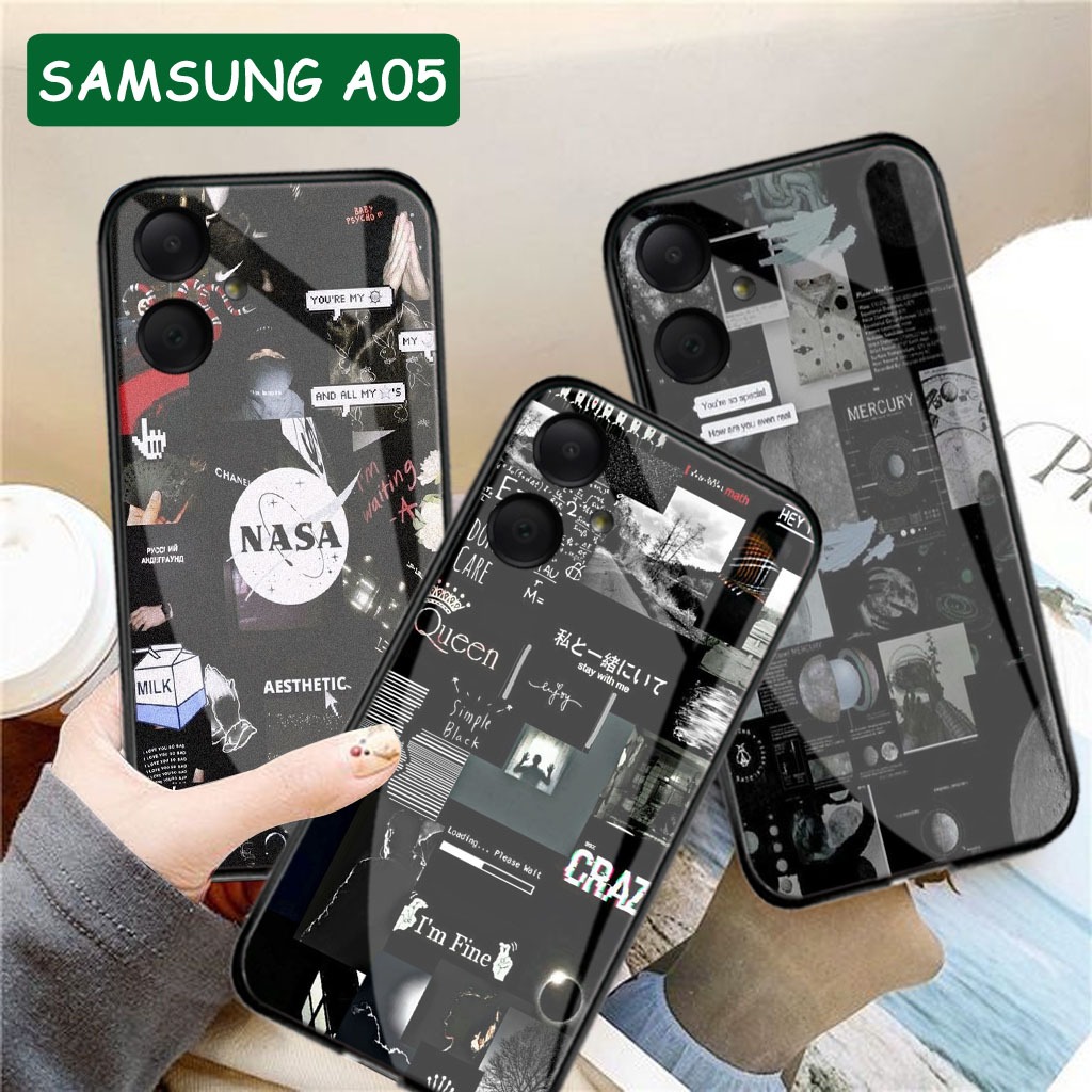 Jual Softcase Glass Kaca Samsung A05 Terbaru 2023 [M168] Casing ...