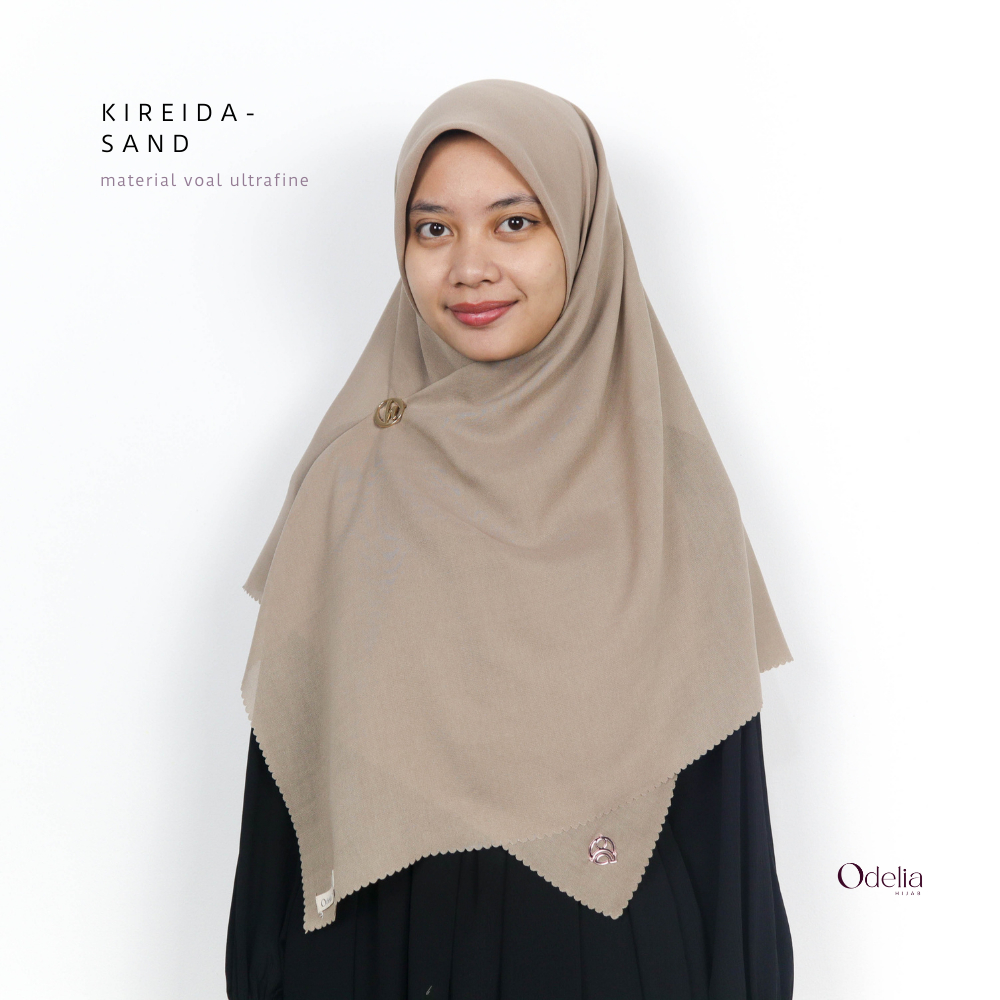 Jual KIREIDA VOAL ODELIA HIJAB X QOONIT ( HIJAB SEGIEMPAT ) | Shopee Indonesia