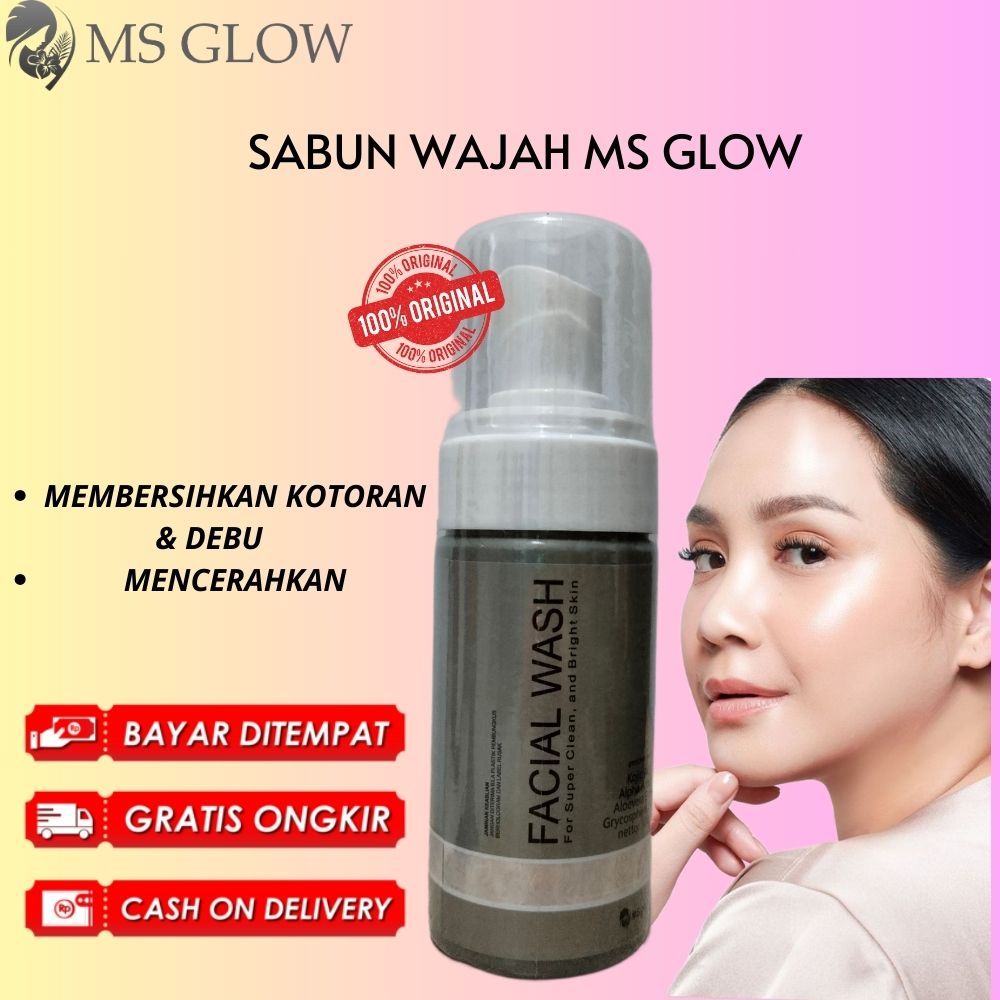 Jual PROMOOOO !! FACIAL WASH /PENCUCI MUKA MS GLOW BEAUTY | Shopee ...