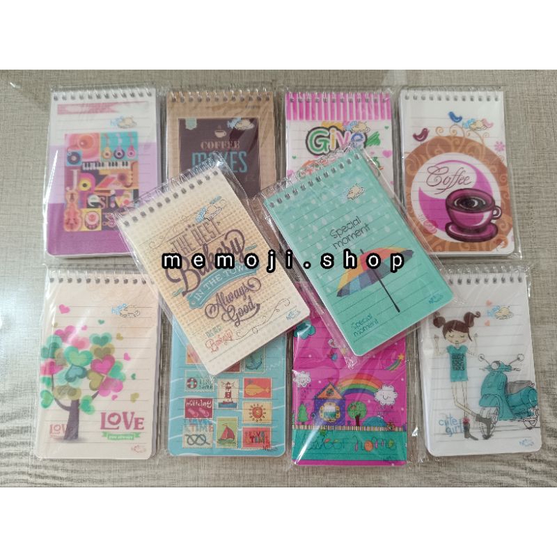 Jual Notebook Spiral A7 Fancy | Shopee Indonesia