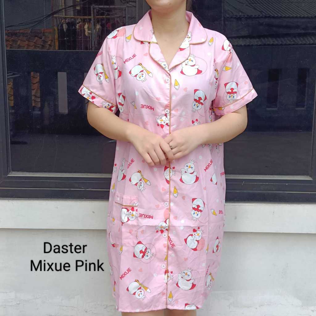 Jual BJ - Piyama Daster Wanita Motif Karakter - Baju Tidur Daster Cewe ...