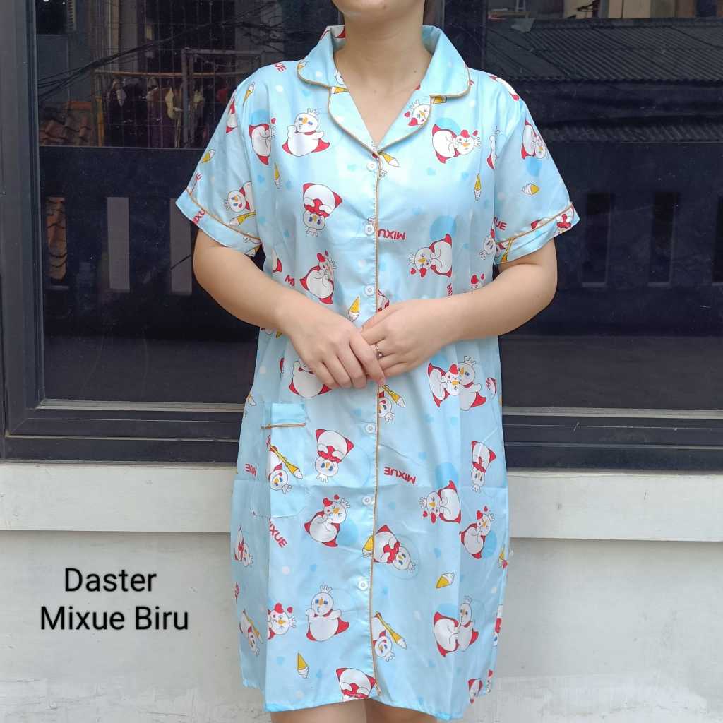 Jual BJ - Piyama Daster Wanita Motif Karakter - Baju Tidur Daster Cewe ...