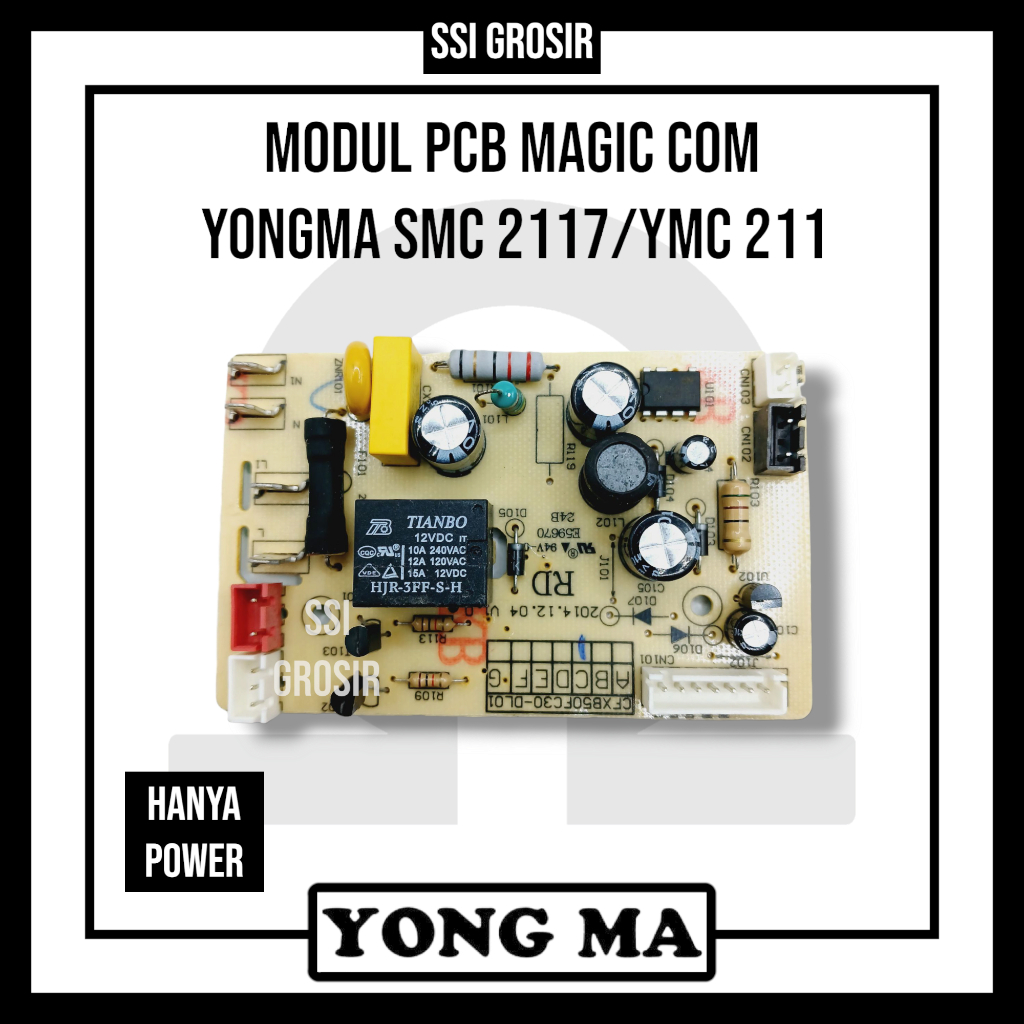 Jual Modul PCB Board Magic Com Rice Cooker Yong Ma SMC 211/2117 ...