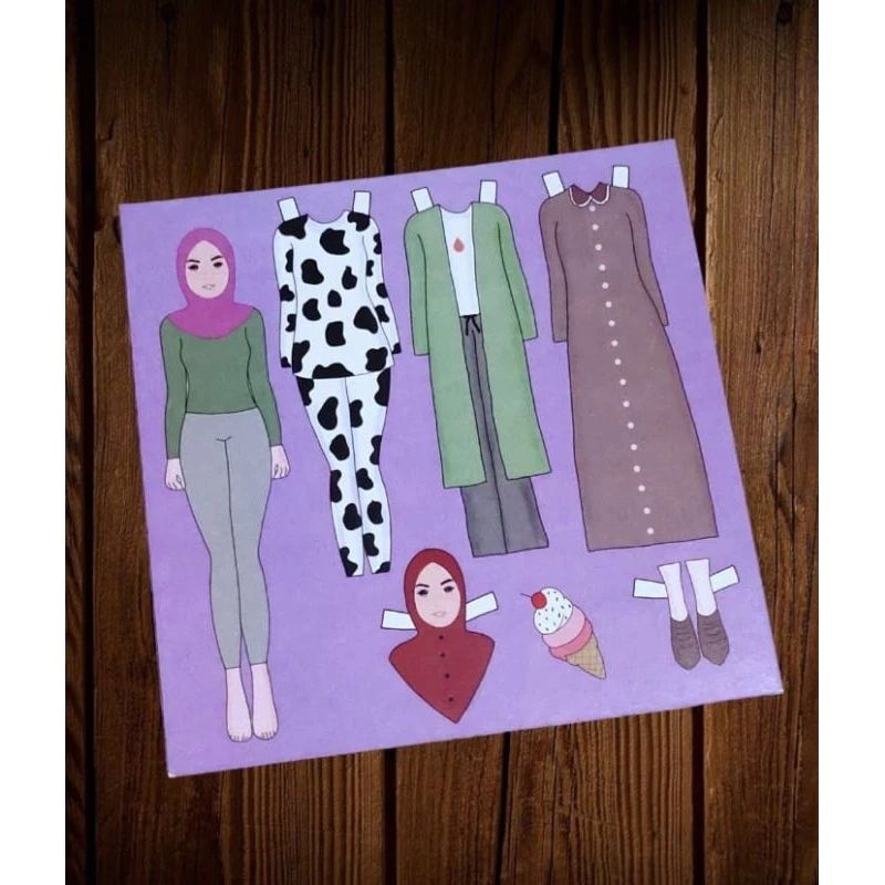 Jual KIYOWO BP BPAN//ORANG ORANGAN//PAPER DOLL//MAINAN KERTAS//MAINAN JADUL | Shopee Indonesia