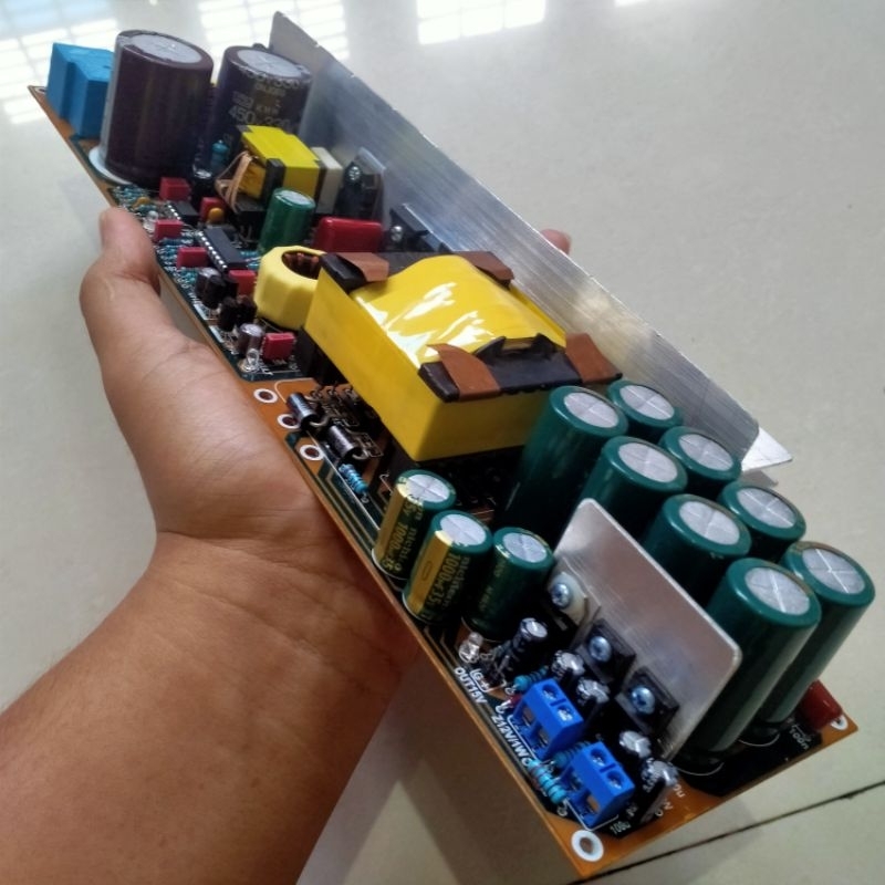 Jual Power supply PSU smps HB ocp 30A daya 3000watt ct 55-150volt halfbridge trafo suplay audio ...